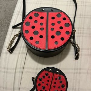 kate spade | Bags | Kate Spade Ladybug Crossbody Bag With Coin Purse ...